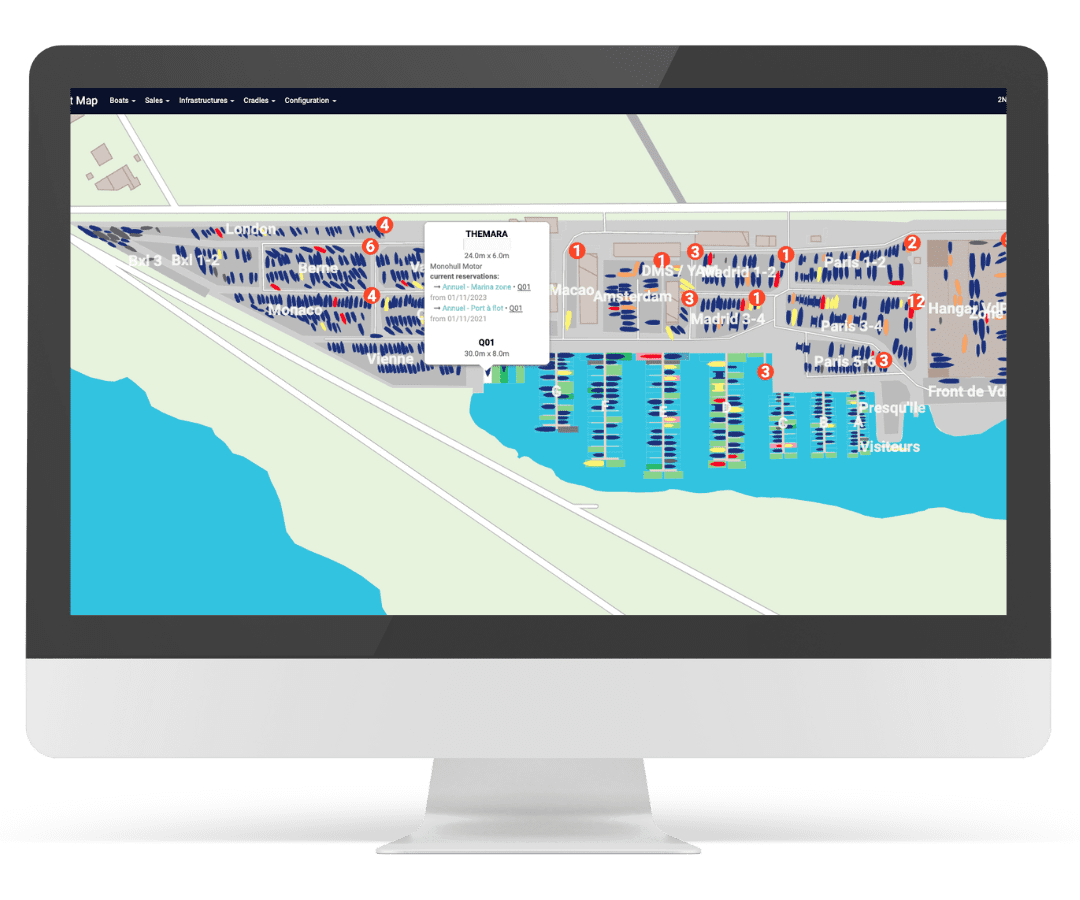 Marina management software - YouNav